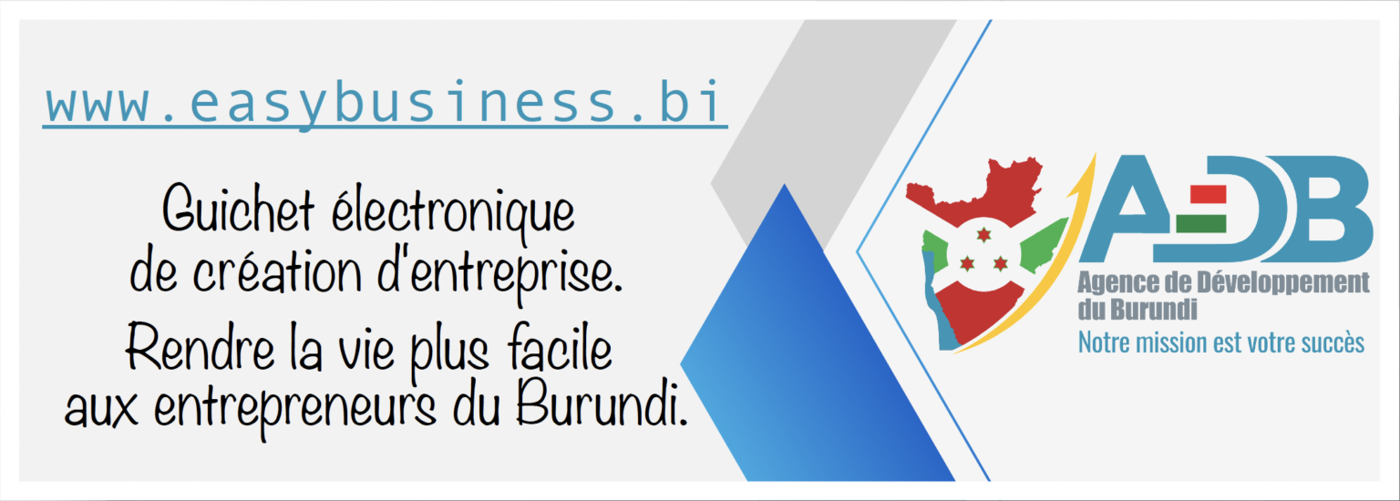 Règlementation - Agence de Développement du Burundi